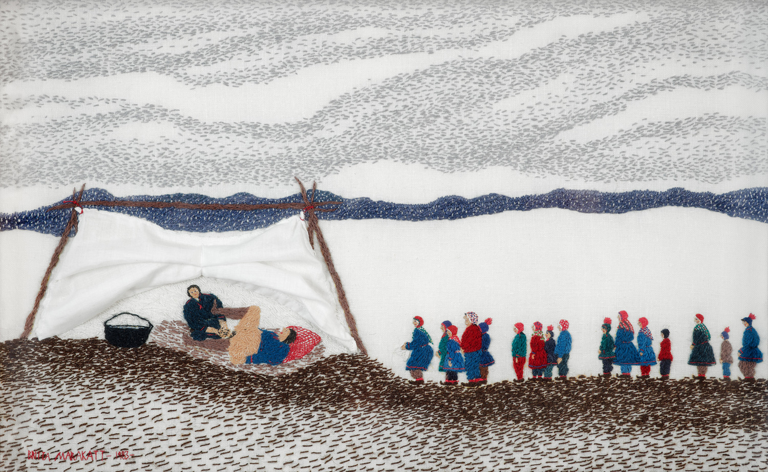 Guided Artist’s Tour: Britta Marakatt-Labba | Moderna Museet i Stockholm